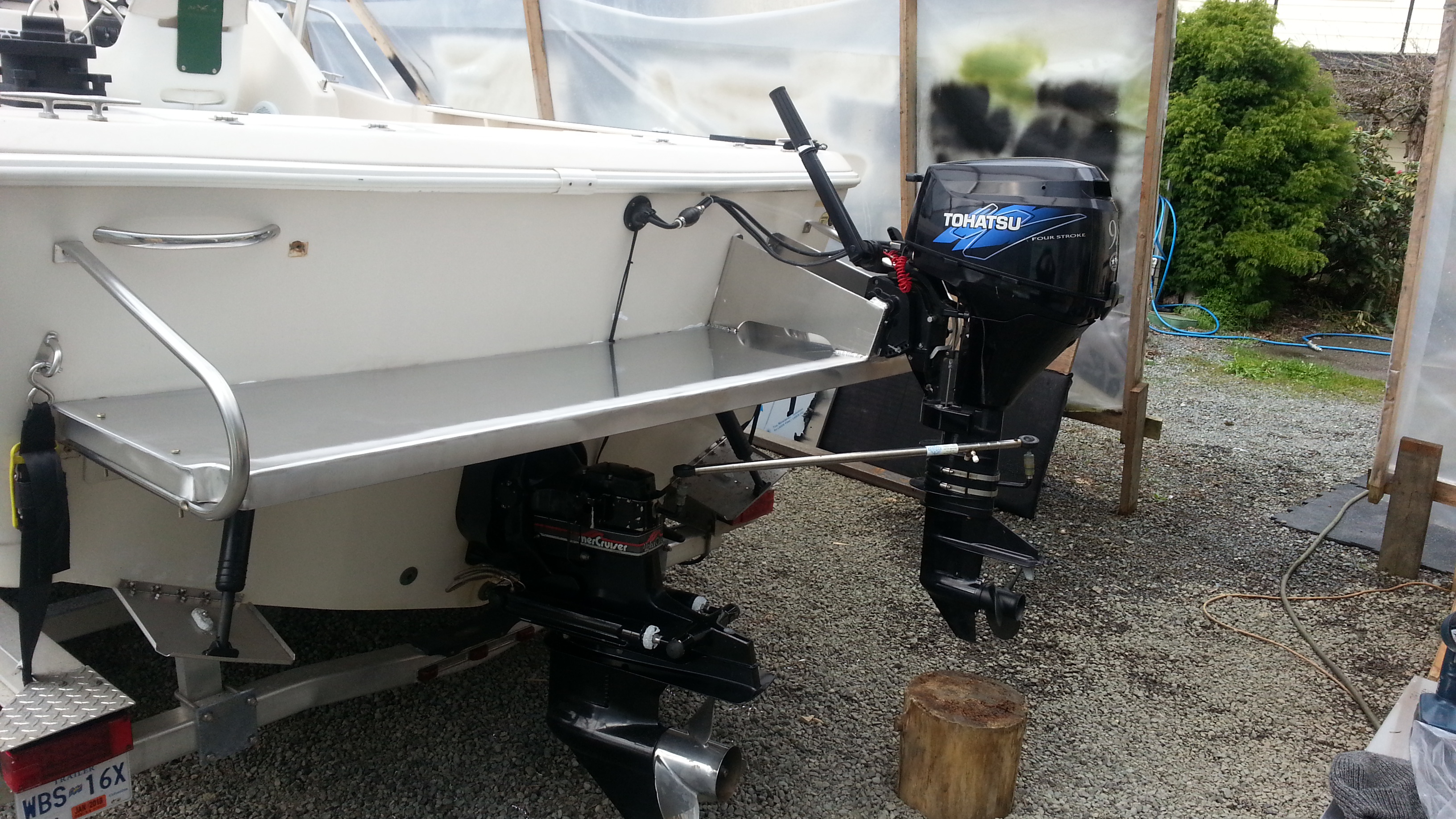 Pictures - custom boat swim grid 3